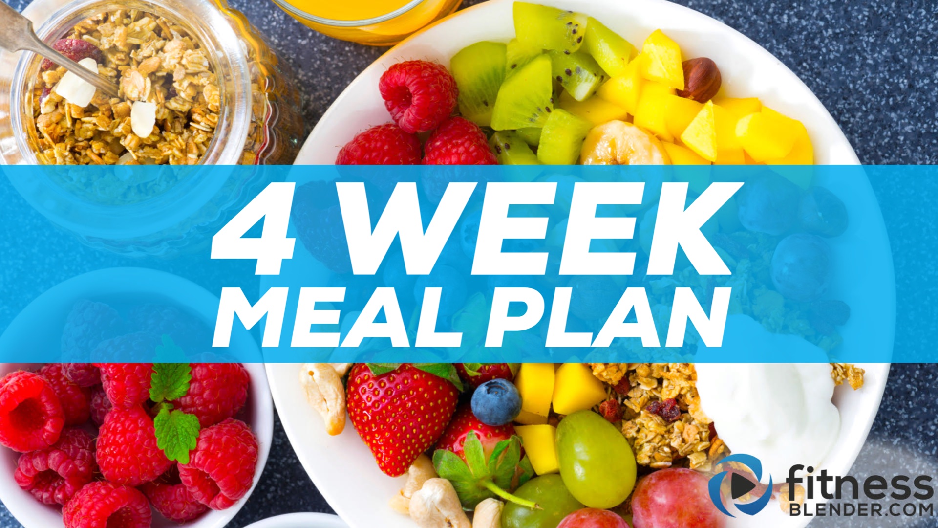 4 Week Meal Plan Eat Real Food Feel Great Fitness Blender